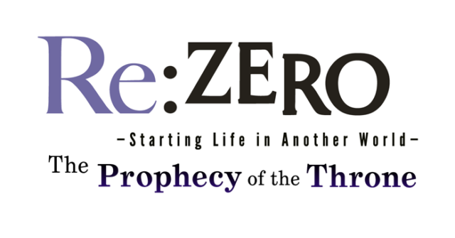 Re:ZERO -Starting Life in Another World- The Prophecy of the Throne ...