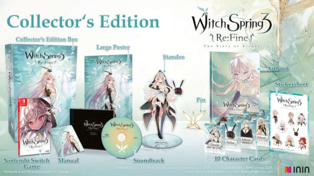 Witch Spring 3 Re:Fine Heading West, Limited Physical Editions Revealed ...