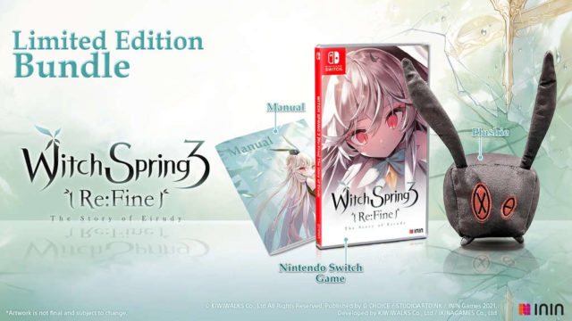 Witch Spring 3 Re:Fine Heading West, Limited Physical Editions Revealed ...
