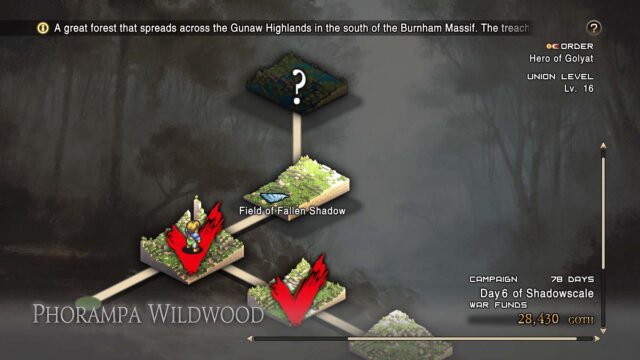 Tactics Ogre: Reborn Shows Warren Report, Side Content - RPGamer