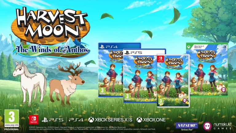 Numskull Games Handling Harvest Moon: The Winds of Anthos European Physical Release - RPGamer