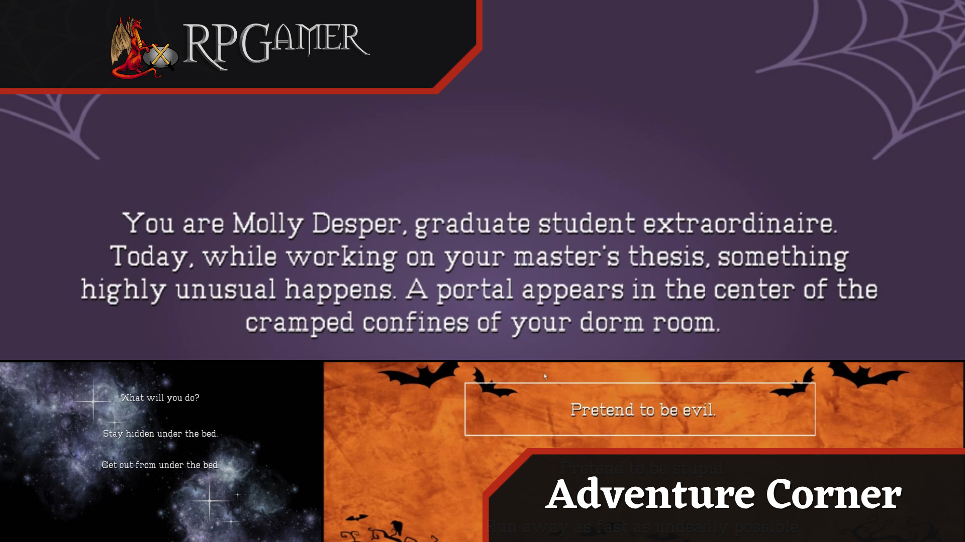 Adventure Corner ~ Molly the Werezompire & Epiphany in Spaaace! - RPGamer