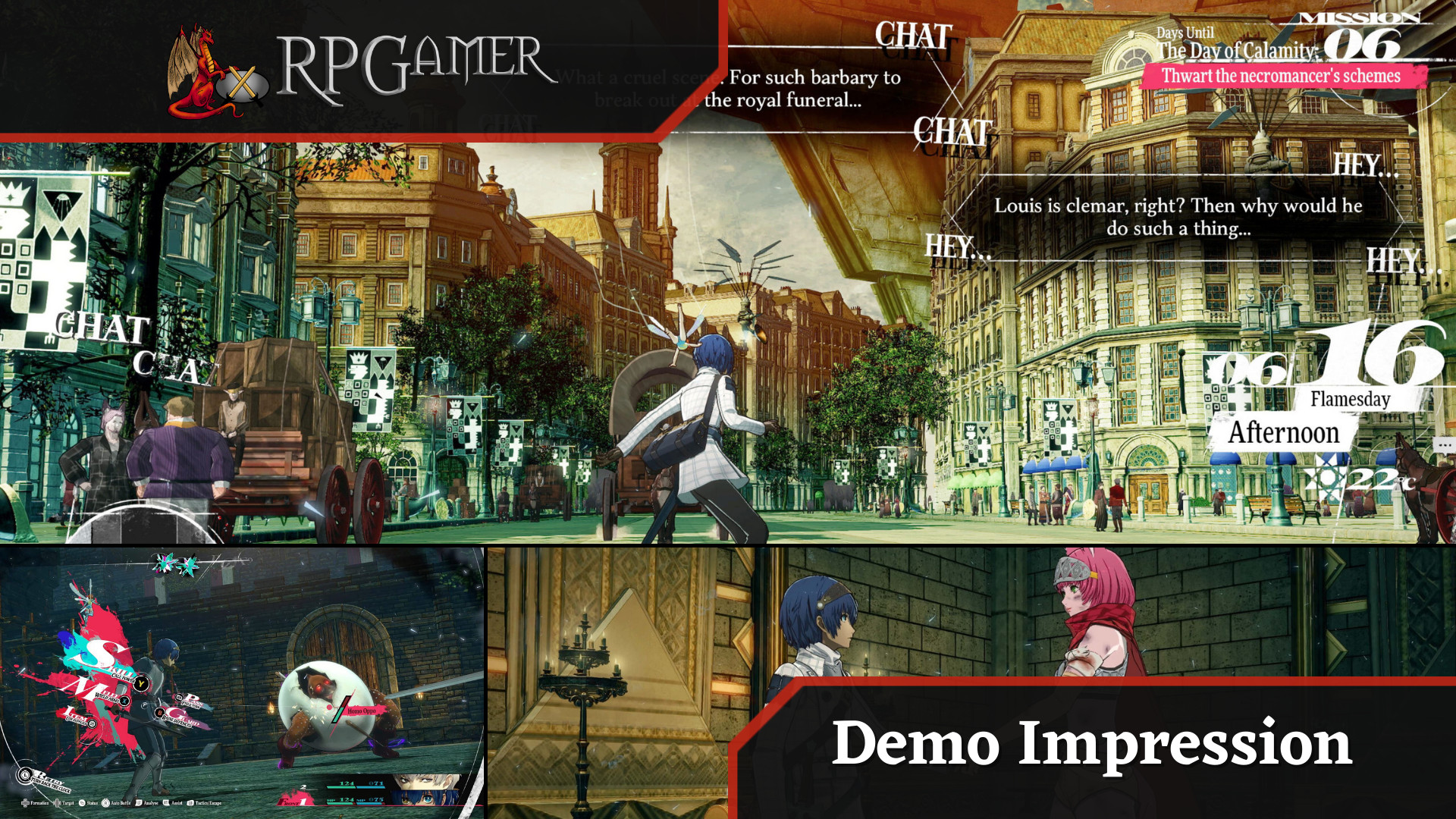 Metaphor: ReFantazio Demo Impression - RPGamer