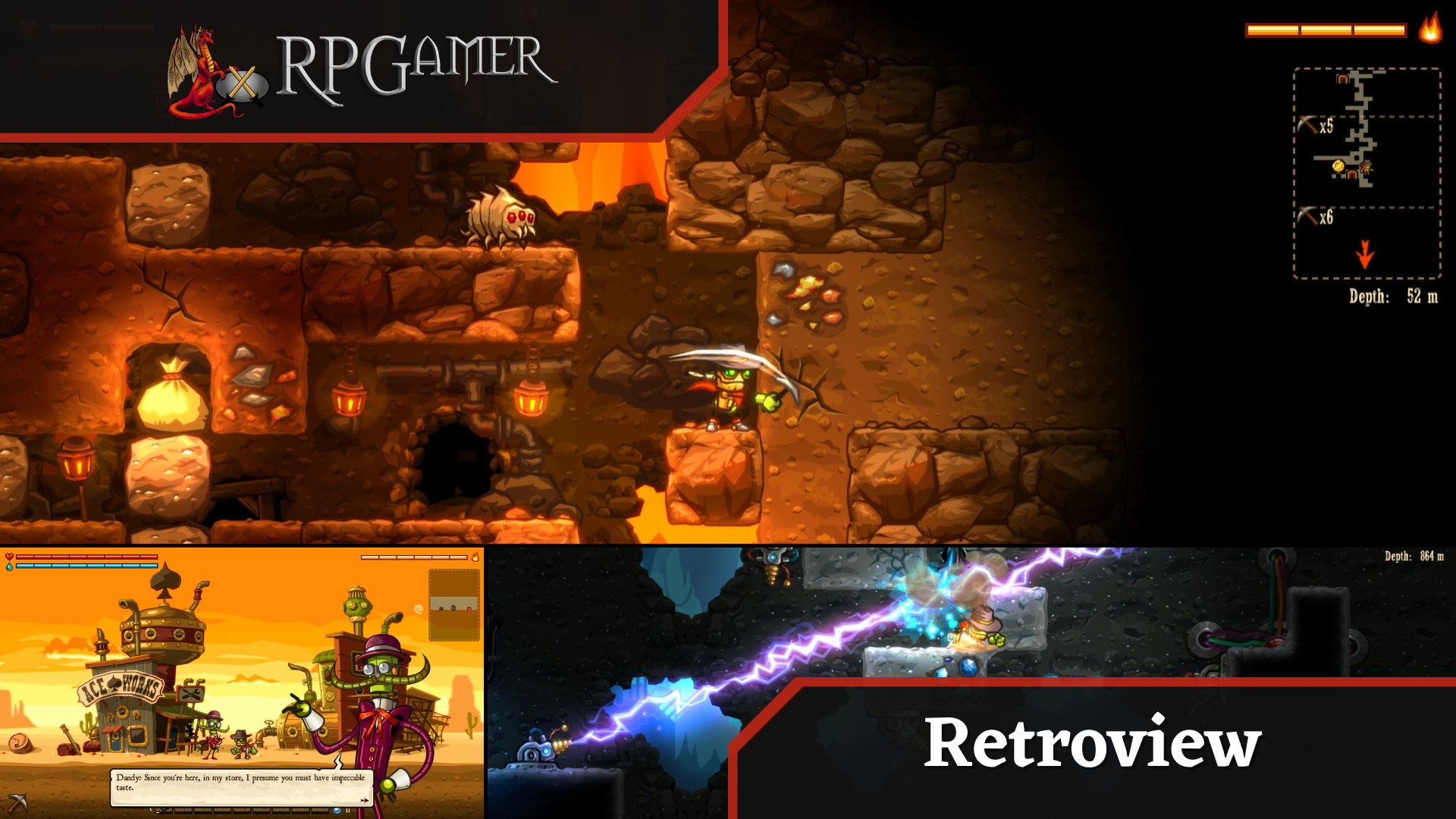 SteamWorld Dig Retroview - RPGamer