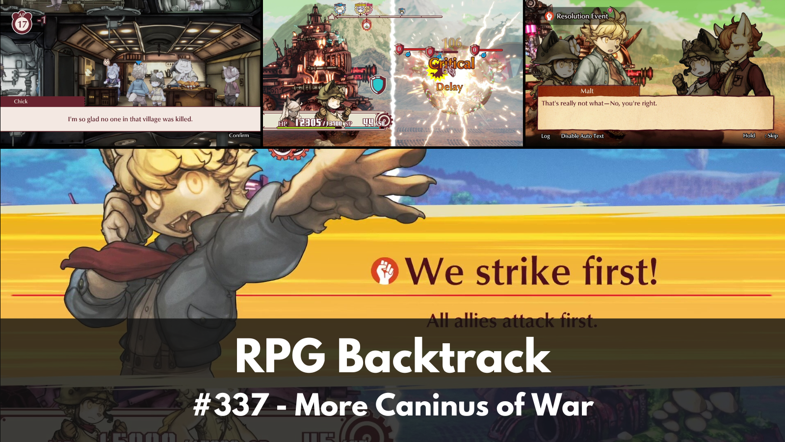 RPG Backtrack 337 - More Caninus of War - RPGamer