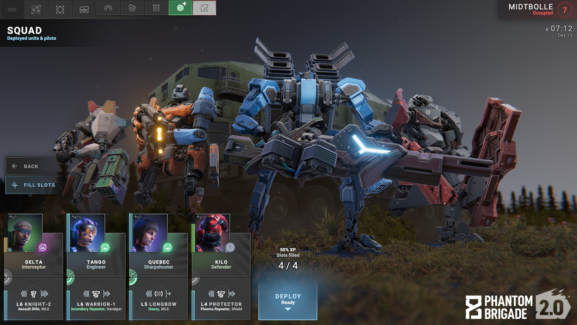 Phantom Brigade 2.0 Update Out Now - RPGamer