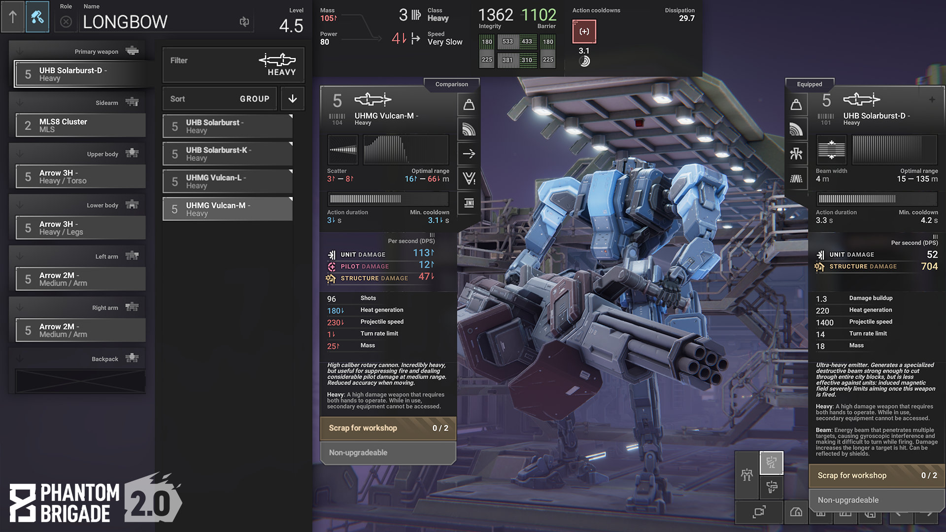 Phantom Brigade 2.0 Update Out Now - RPGamer